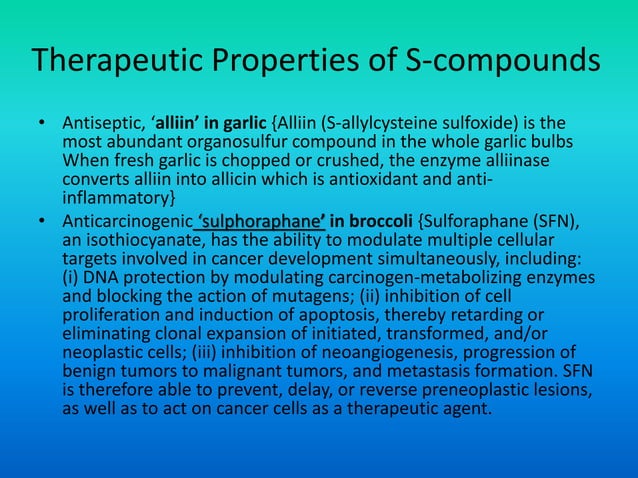 Sulphur: the macronutrient | PPT
