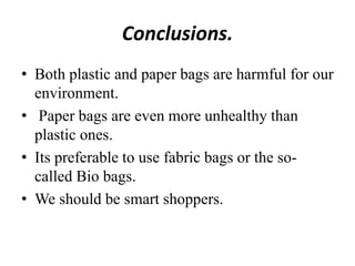 Paper vs plastic (2) | PPTX