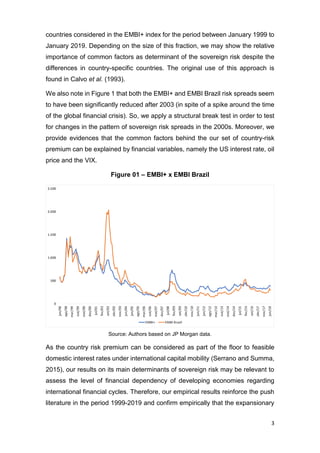 Country-Risk Premium in the Periphery and the International Financial ...