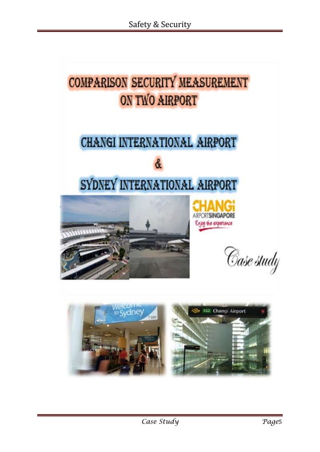 Safety & Security Airports comparison | PDF