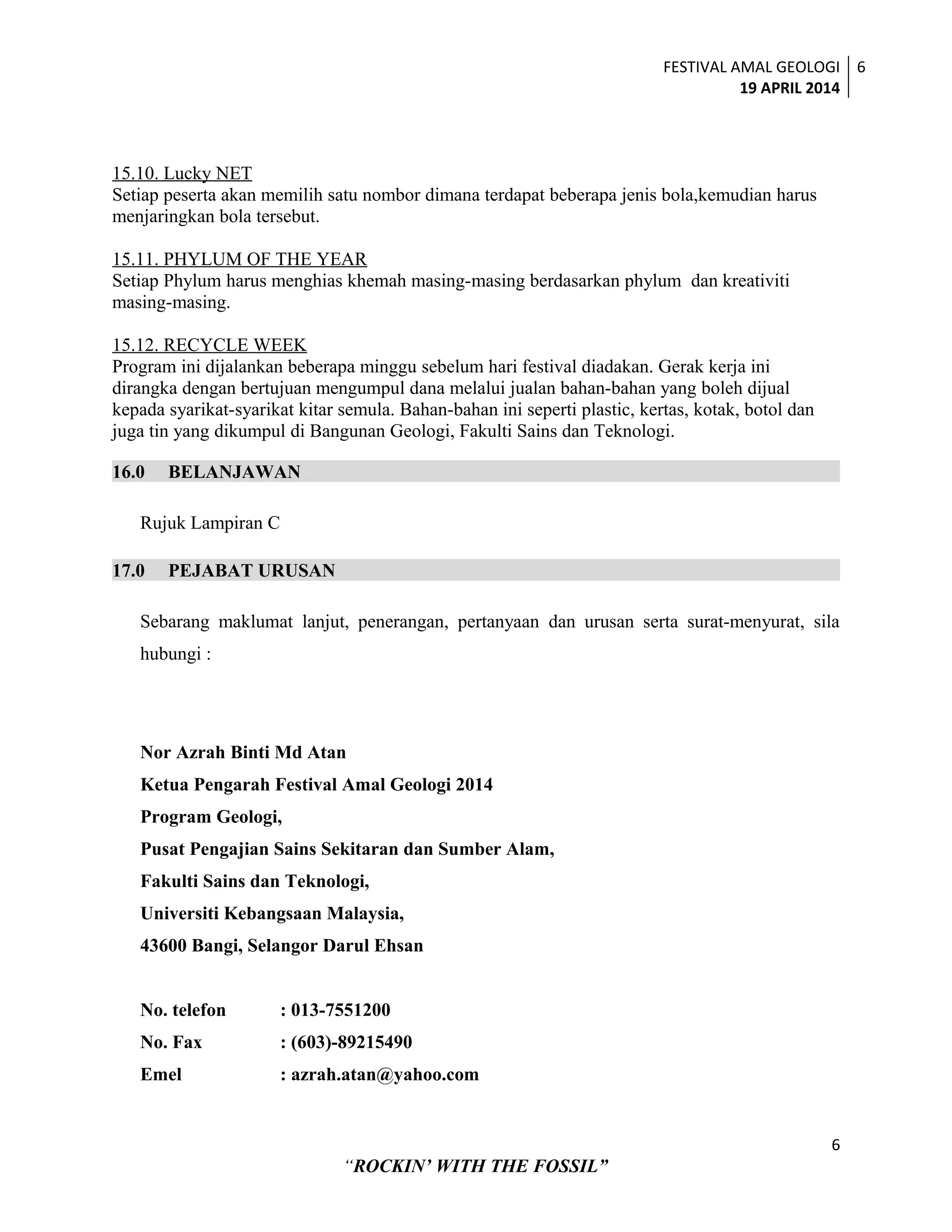 PAPERWORK FAG 2014 | DOC