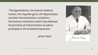 papez circuit, anatomy, clinical significance and relevance .pptx
