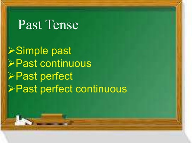 Tenses - Types of Tenses with Examples (Part Of Speech) | PPTX