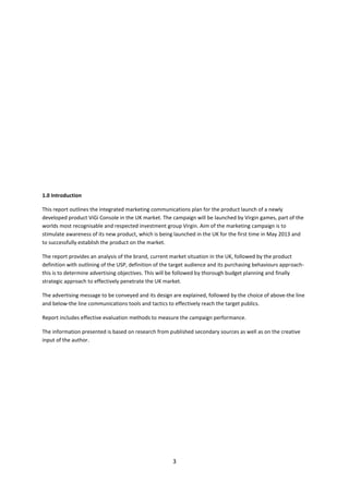 Integrated marcomms plan | PDF