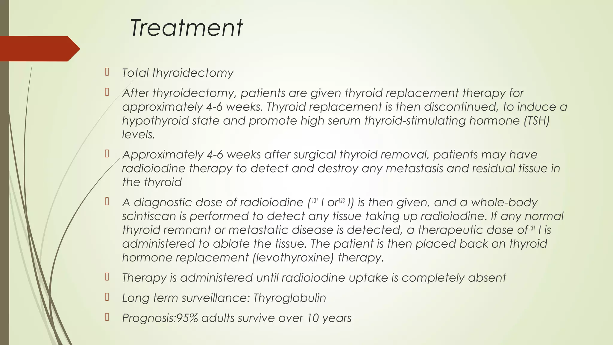 Papillary and follicular thyroid cancer | PPT