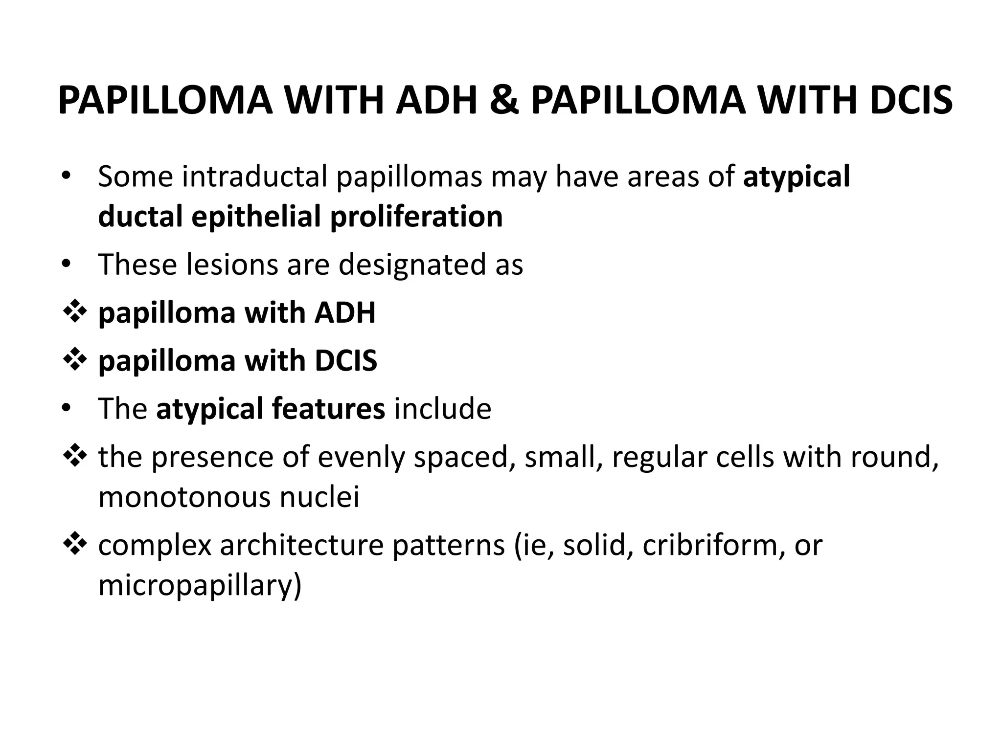 papillary lesions of the breast.pptx