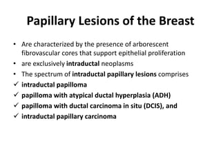 papillary lesions of the breast.pptx