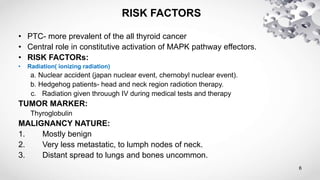 Papillary thyroid carcinoma | PPTX