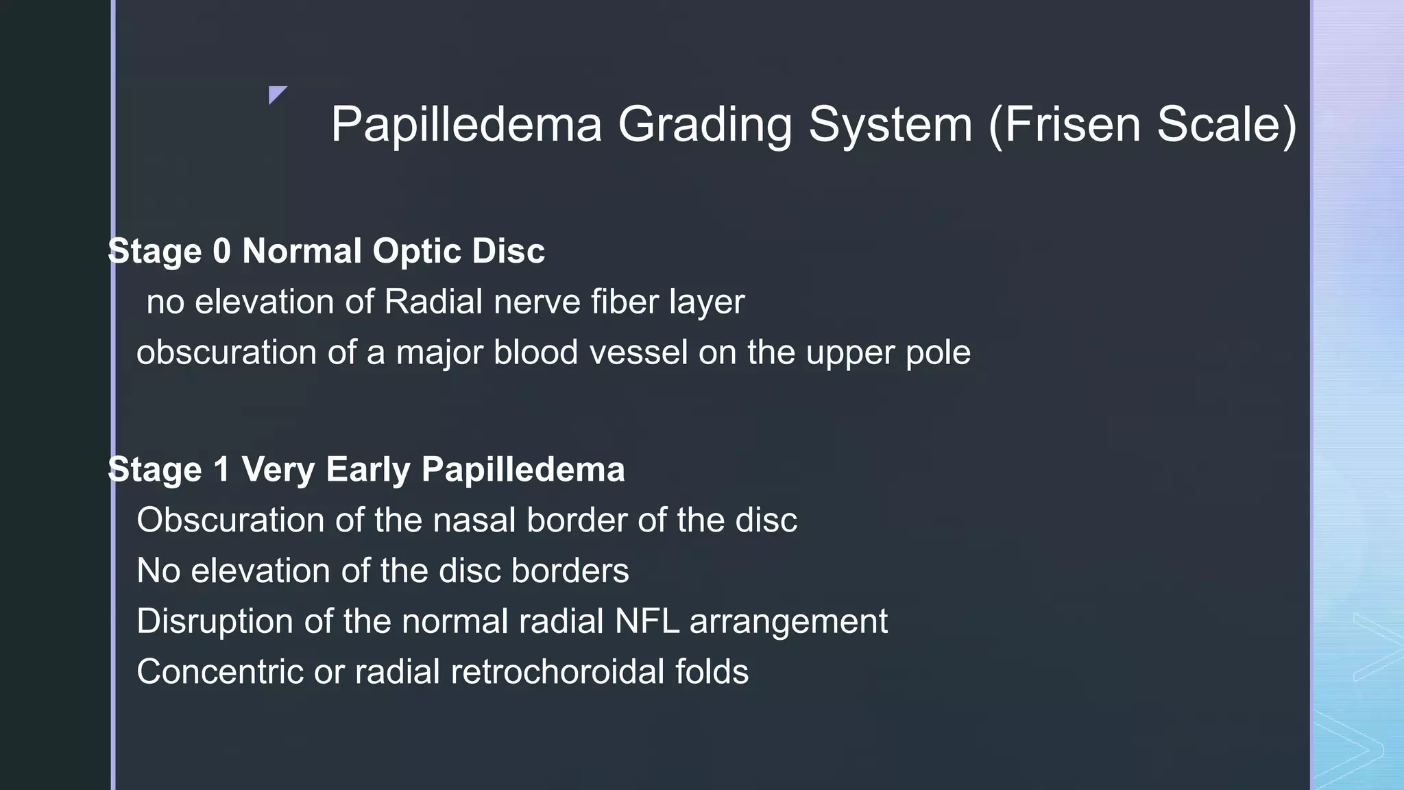 Papilledema - Optic Nerve Head Swelling | PPTX