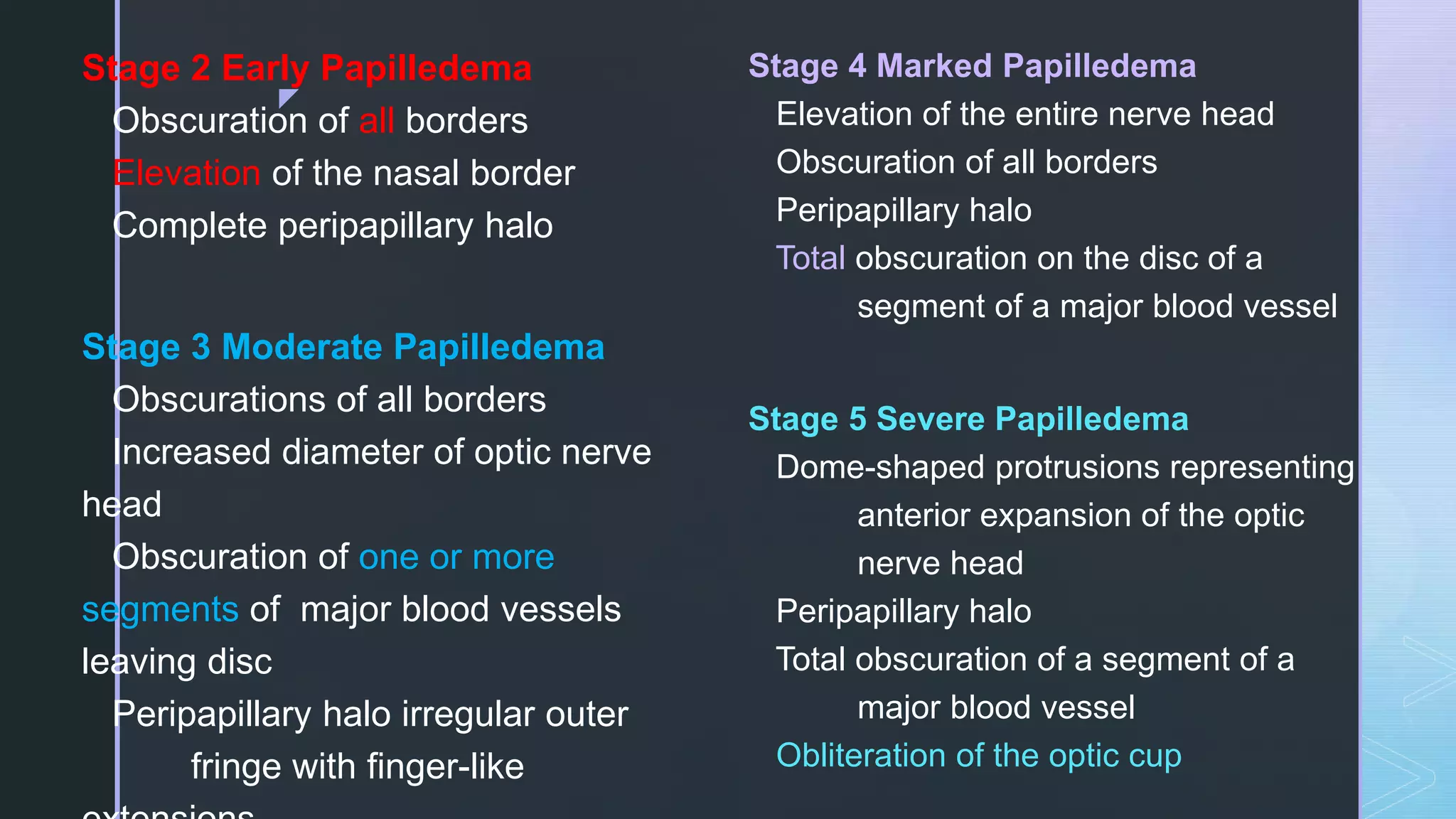 Papilledema - Optic Nerve Head Swelling | PPTX