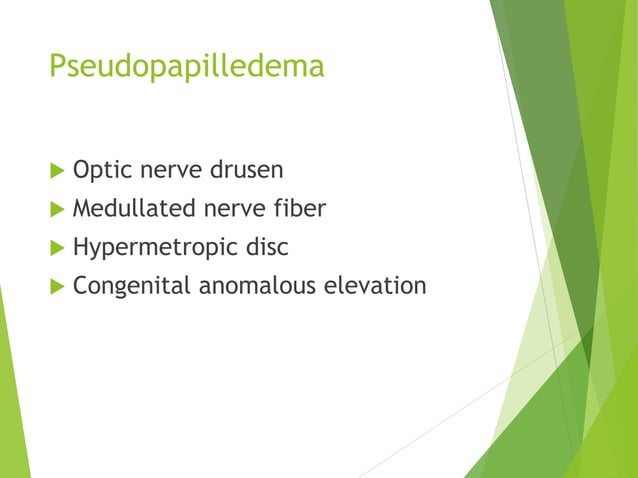 Papilloedema and Optic Atrophy.ppt | Eye and Vision Conditions ...