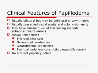 Papilloedema and Optic Atrophy-optha.ppt