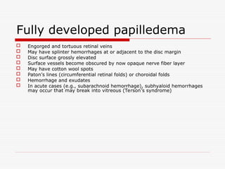 Papilloedema and Optic Atrophy-optha.ppt