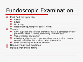 Papilloedema and Optic Atrophy-optha.ppt