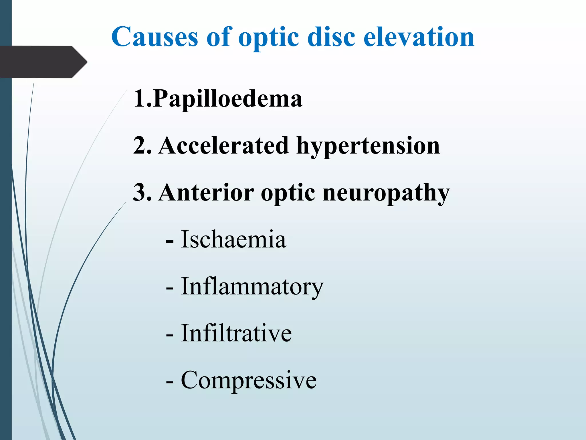 Papilloedema presentation1 | PPTX