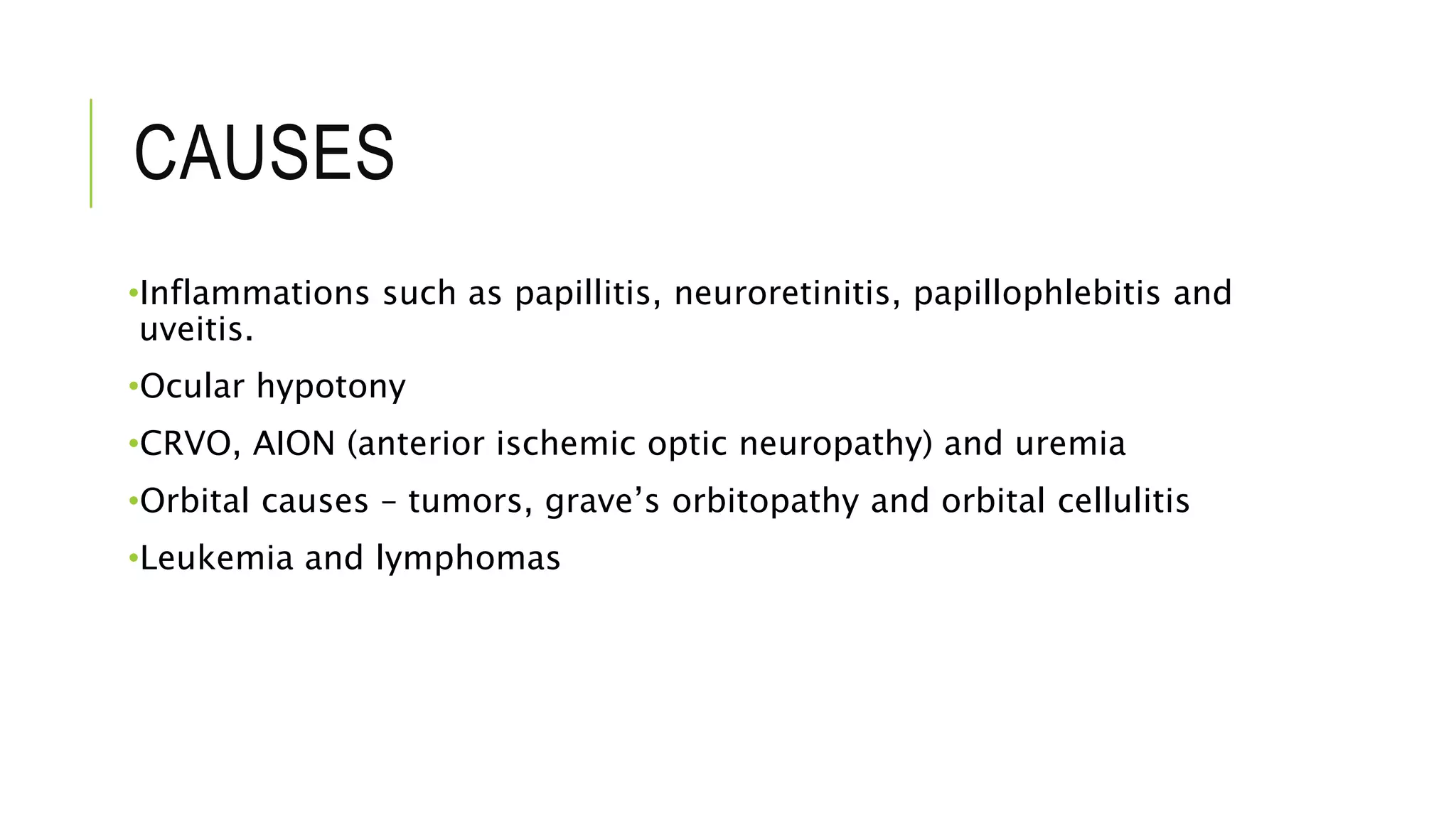 PAPILLOEDEMA | PPTX