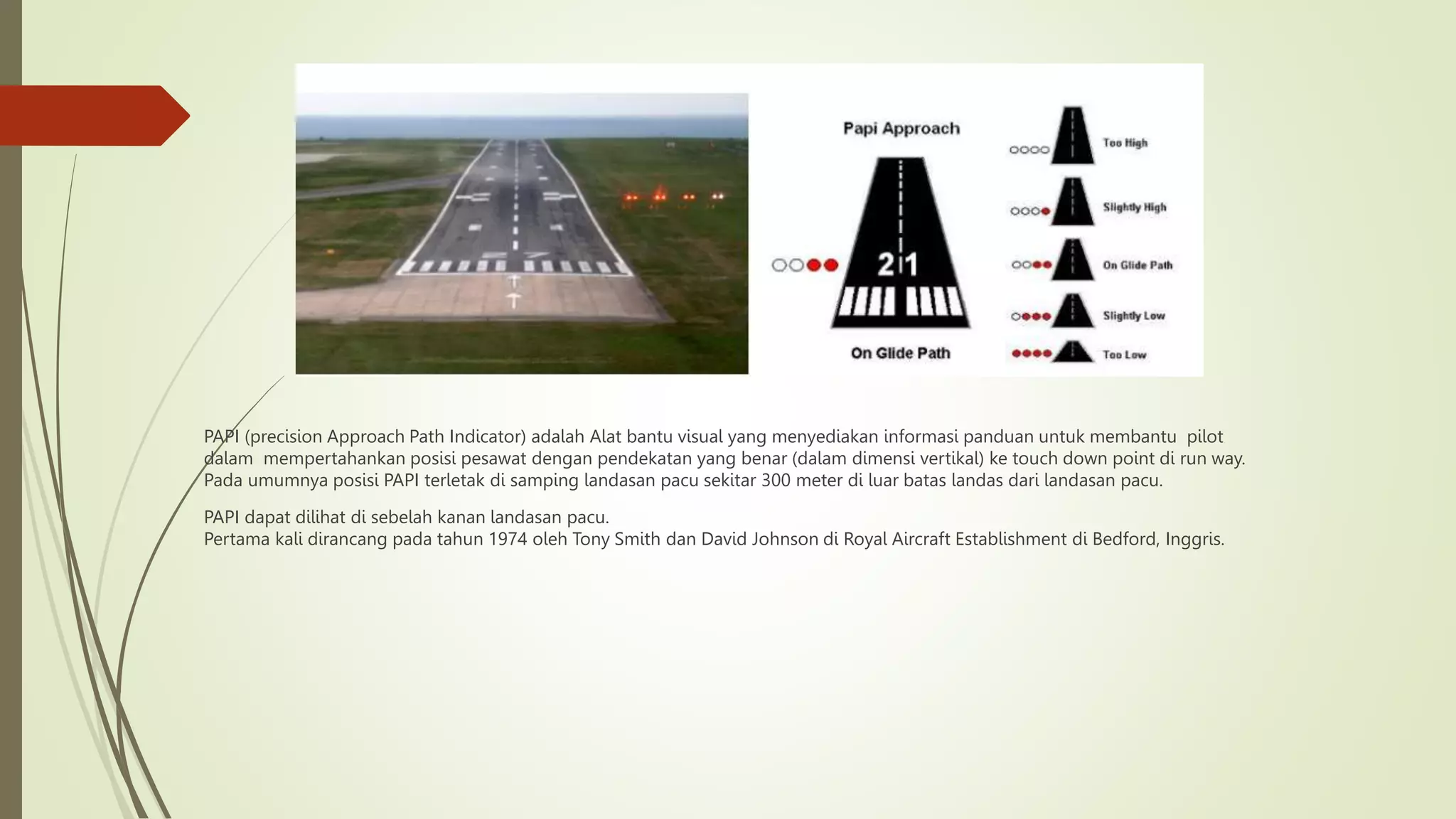 PAPI (Precision Approach Path Indicator).pptx