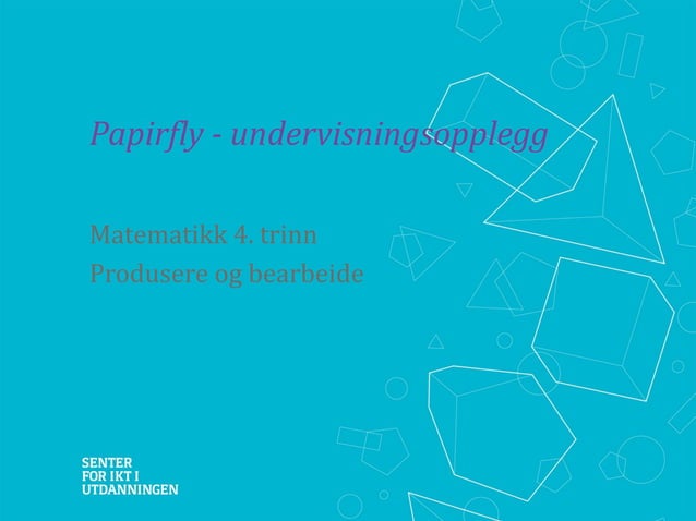 Papirfly 4 trinn regneark | PDF