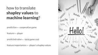 Game Theory & Model Interpretability | PPT