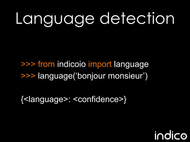 Getting started with indico APIs [Python] | PPT