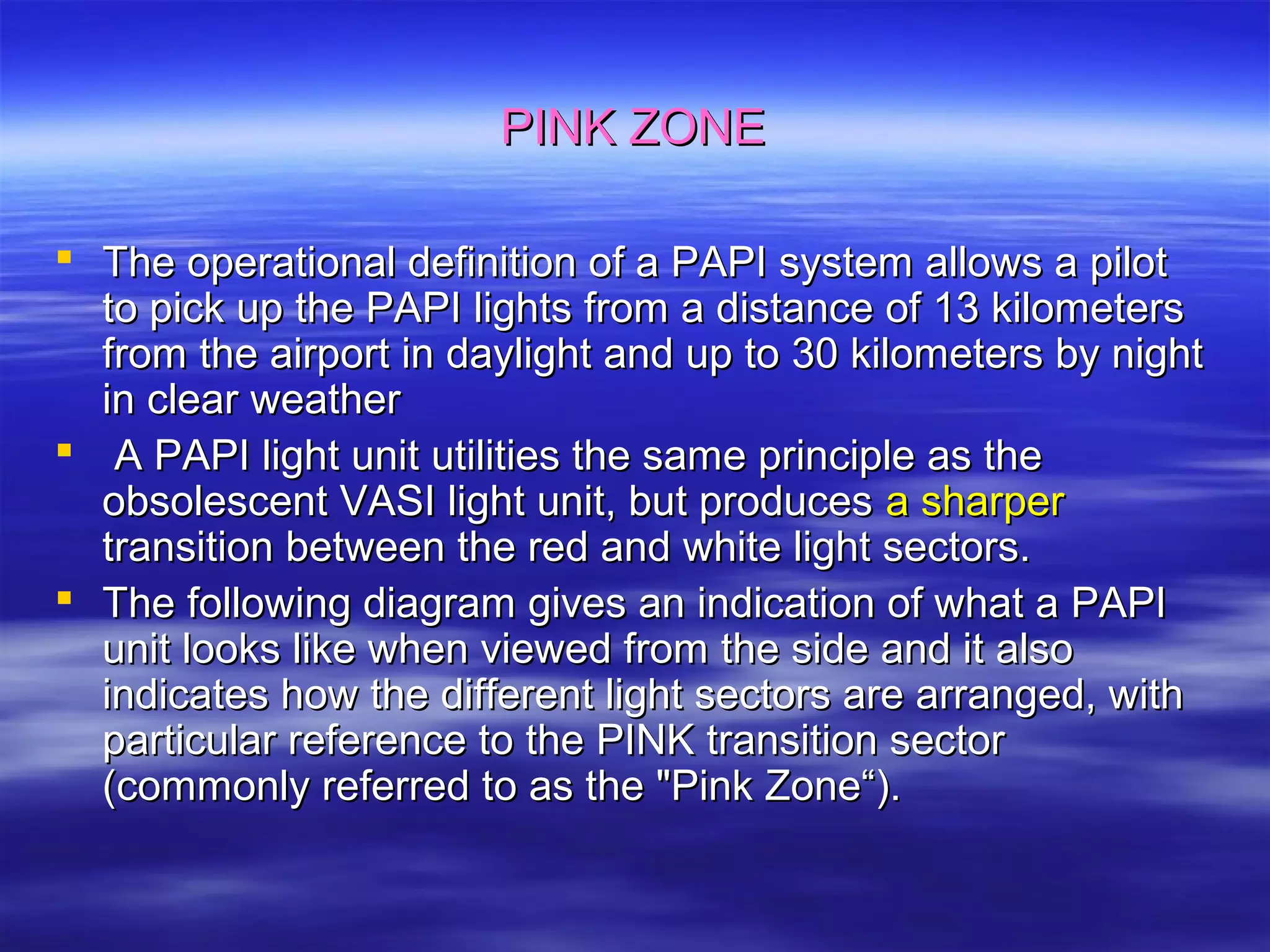 Precission Approach Path Indicator (PAPI) | PPT