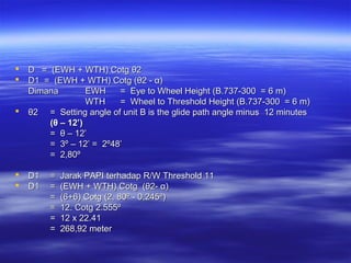 Precission Approach Path Indicator (PAPI) | PPT