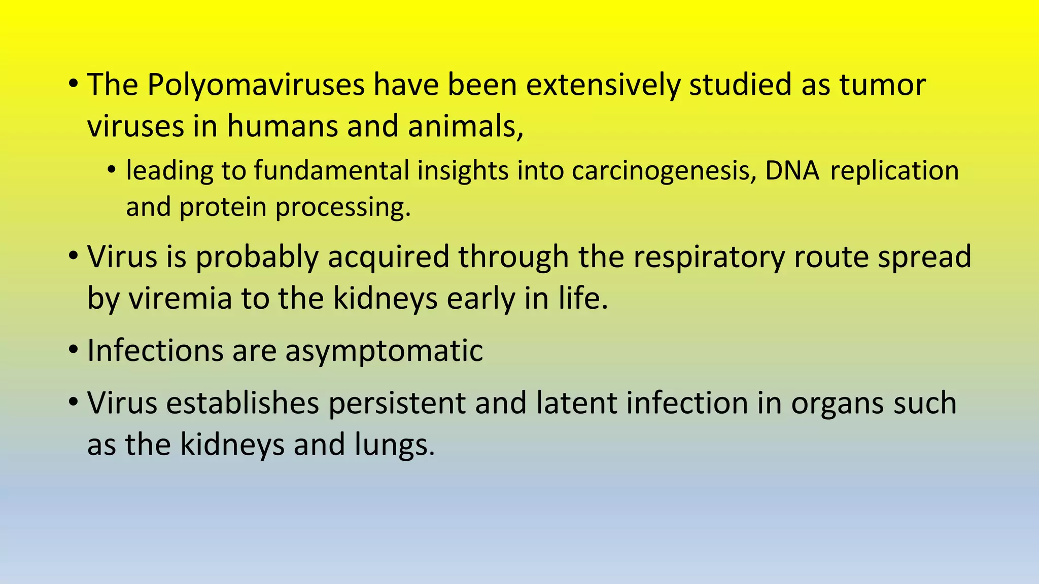 Papova viruses | PPTX