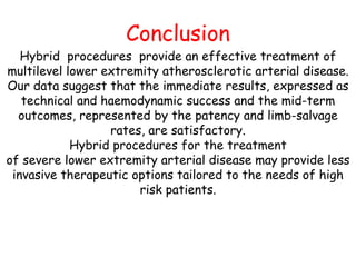 Hybrid procedure | PDF | Heart and Cardiovascular Diseases | Diseases ...
