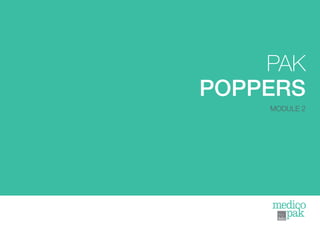 Pap poppers module 2 | PDF