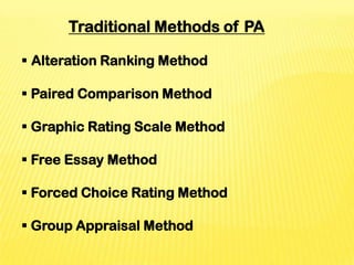 performance appraisal | PPT