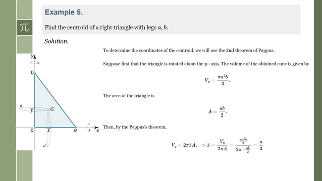 Pappus's Centroid Theorem.pptx | Physics | Science
