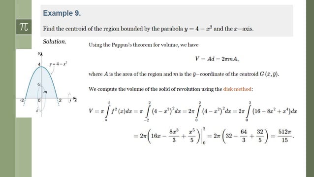Pappus's Centroid Theorem.pptx | Physics | Science