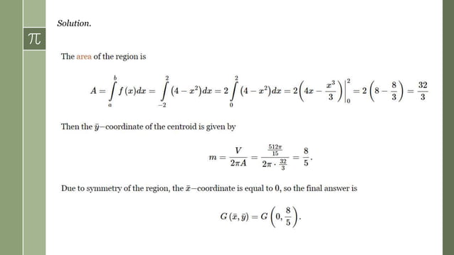 Pappus's Centroid Theorem.pptx | Physics | Science