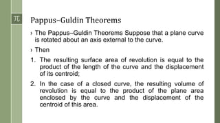 Pappus's Centroid Theorem.pptx | Physics | Science