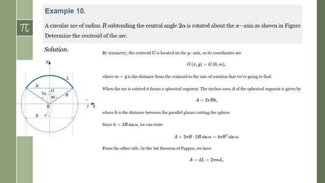 Pappus's Centroid Theorem.pptx | Physics | Science