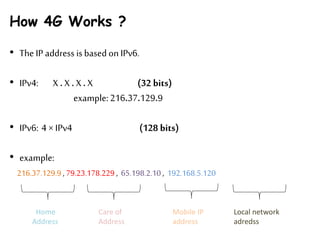 presentation on 4g technology | PPTX