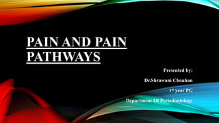 pain and pain pathways | PPT