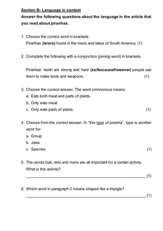 Papr 1 exam nov | DOCX | Educational Assessment | Education