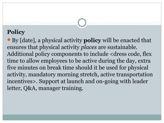 Worksite Wellness PA (Nicole) | PPT