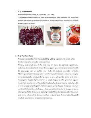 Paprika | DOCX