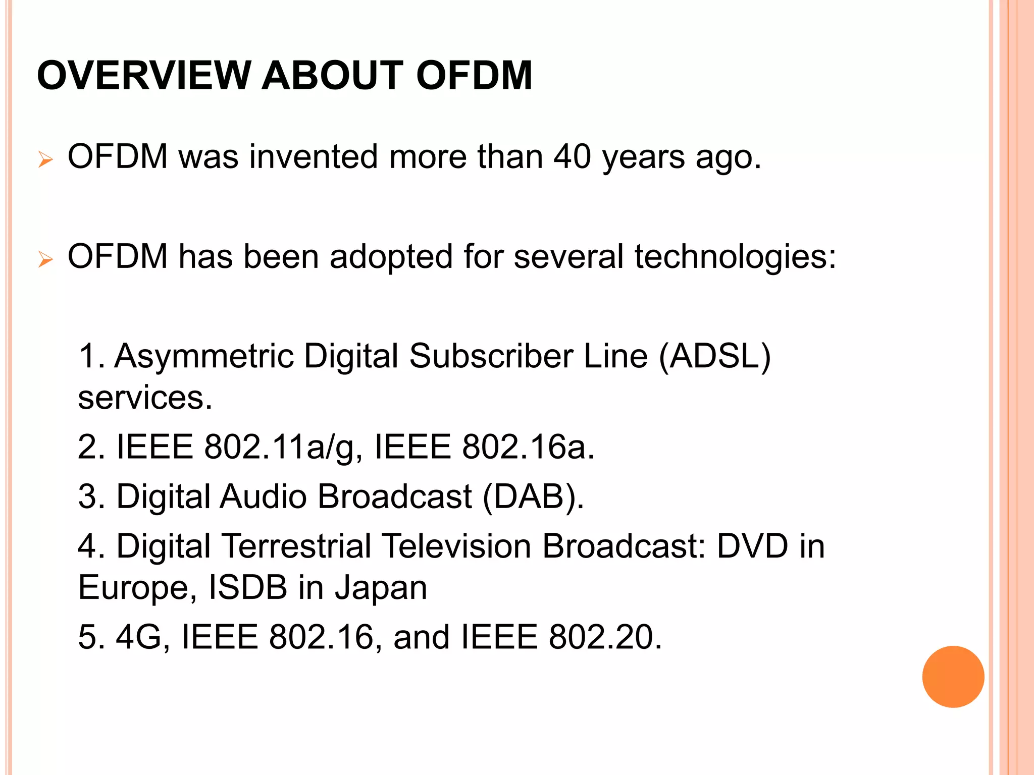 PAPR reduction techniques in OFDM.pptx