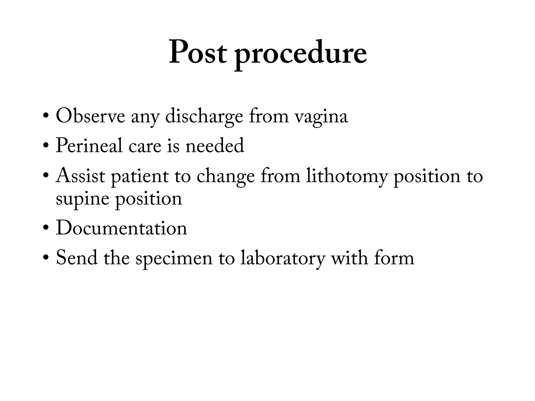 Pap smear and procedure | PDF