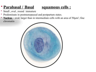 PAP SMEAR.pptx with gynae and pathology correlation | PPT