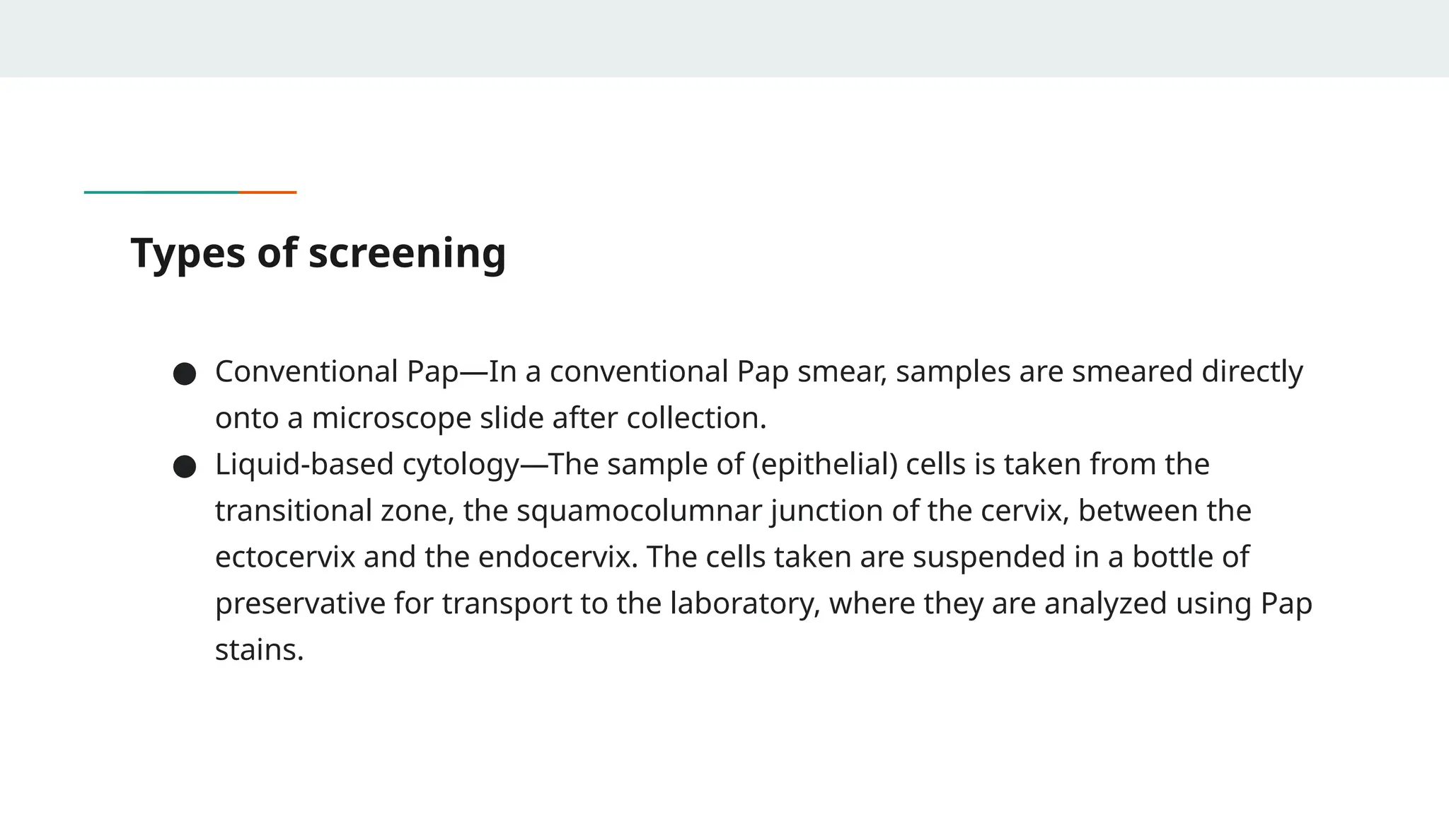 Pap Smear ppt for pathology staining + cytology | PPTX