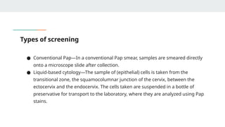 Pap Smear ppt for pathology staining + cytology | PPTX
