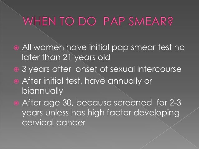 Pap smear