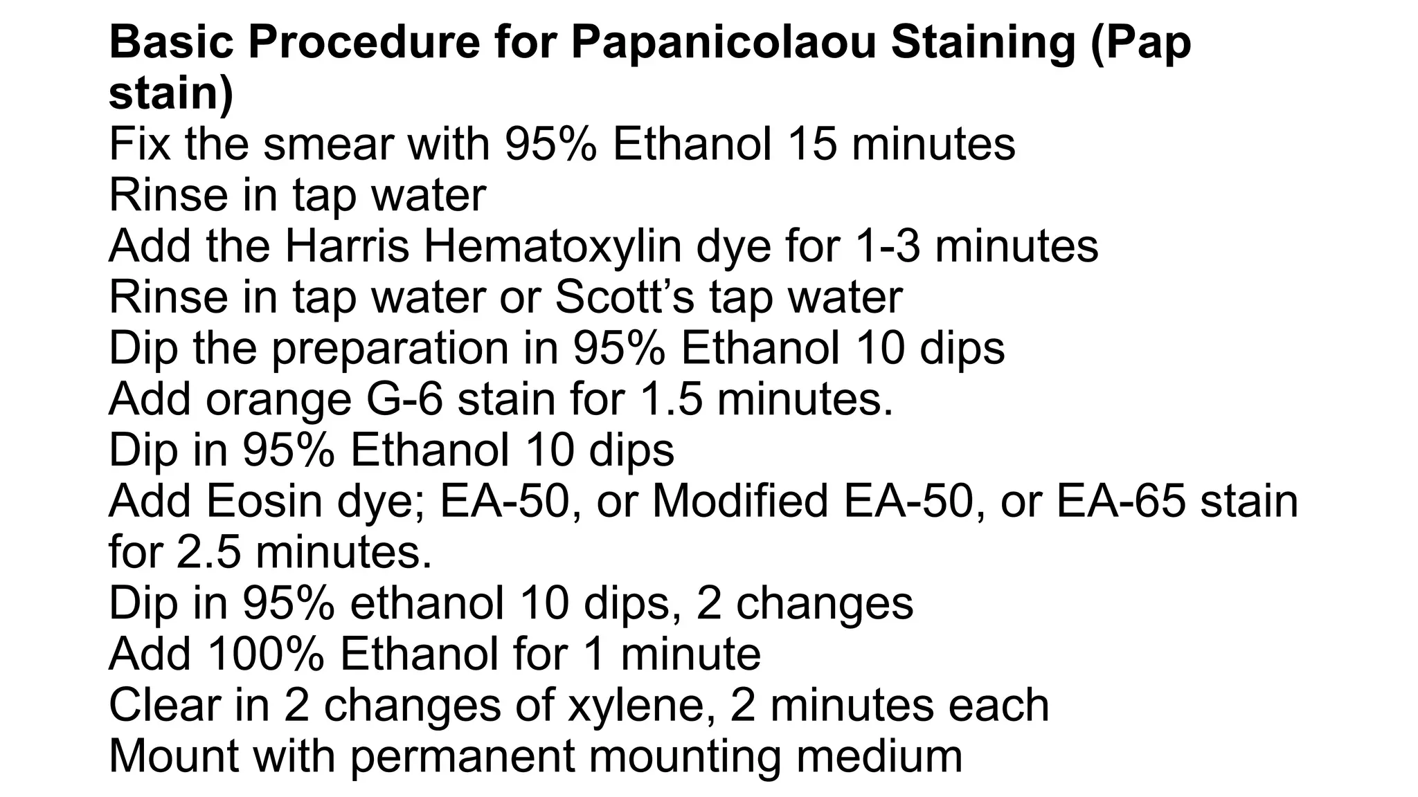 papanicolau staining for cytology .pptx