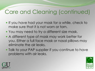 PAP troubleshooting GreenU | PPTX