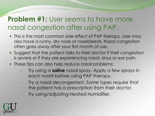 PAP troubleshooting GreenU | PPTX