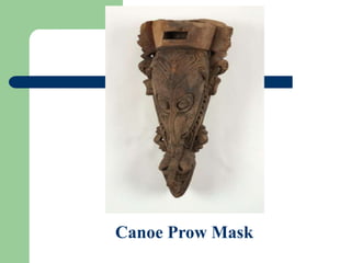 Papua new guinea mask | PPTX | Woodworking | Arts and Crafts